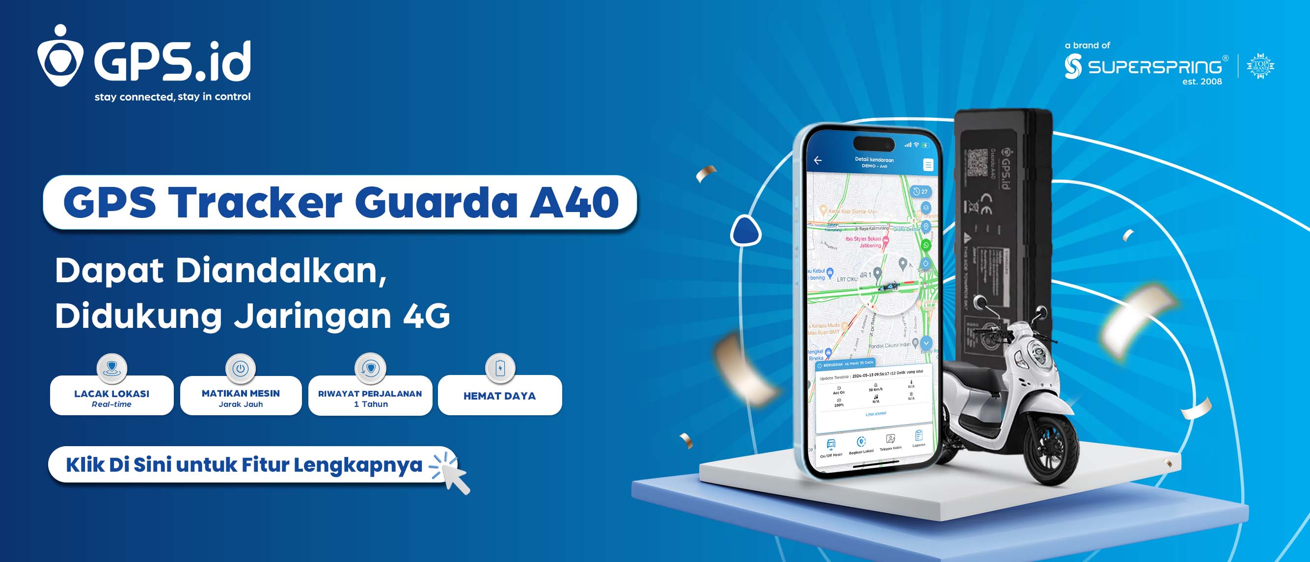 GPS.id - SUPERSPRING GPS Tracking System (formerly RajaTracker)