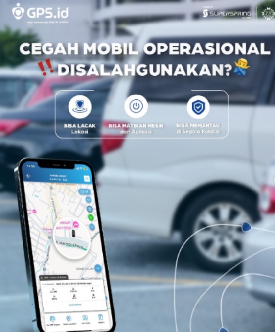 Superspring - Cegah Penyalahgunaan Mobil Operasional dengan GPS.id Prime